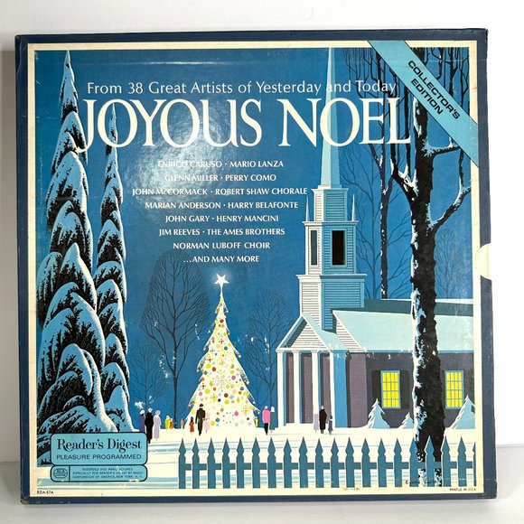 Readers Digest | Media | Joyous Noel A 4 Record Set Collectors Edition ...